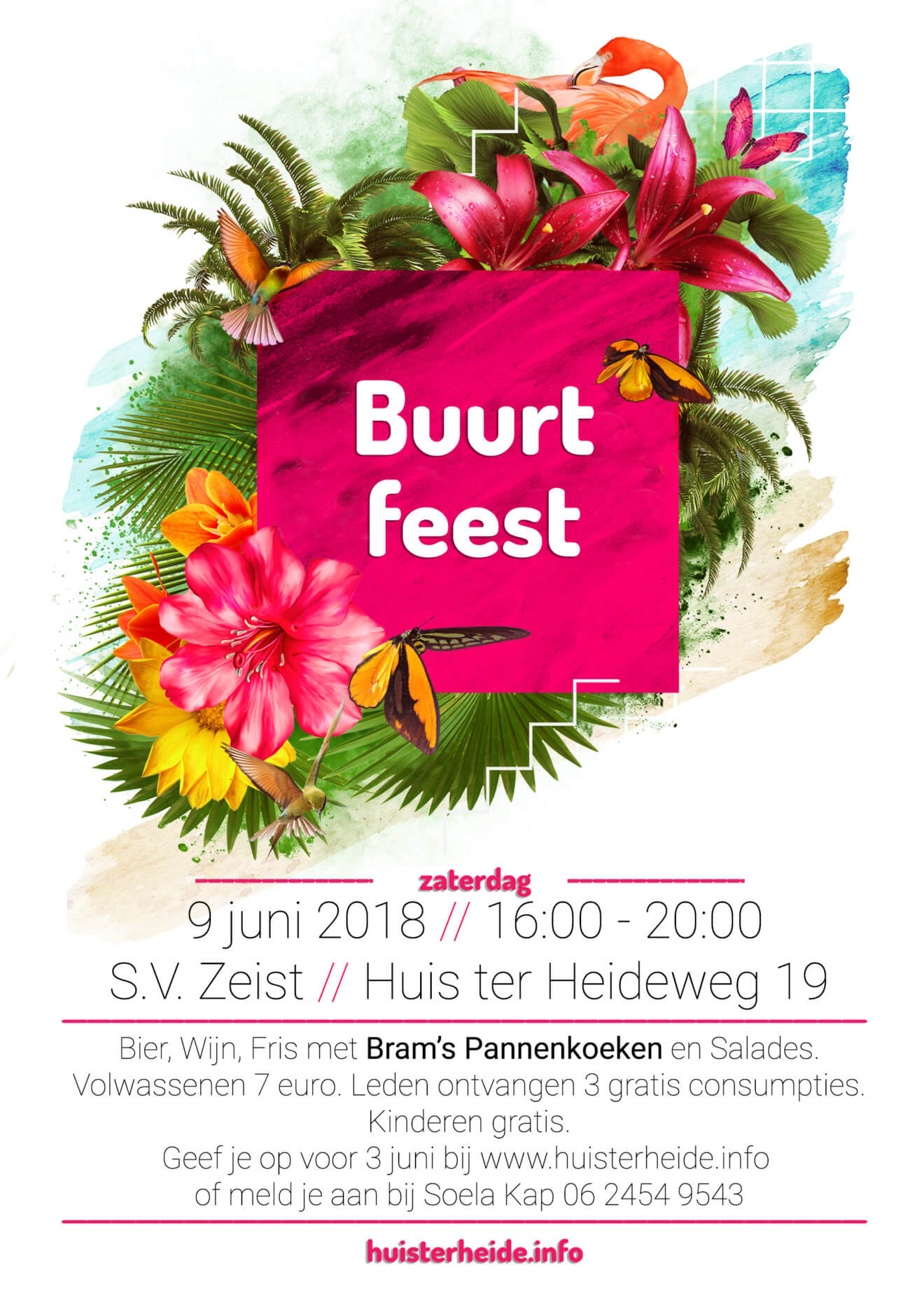 Buurtfeest 2018 – HuisterHeide.info